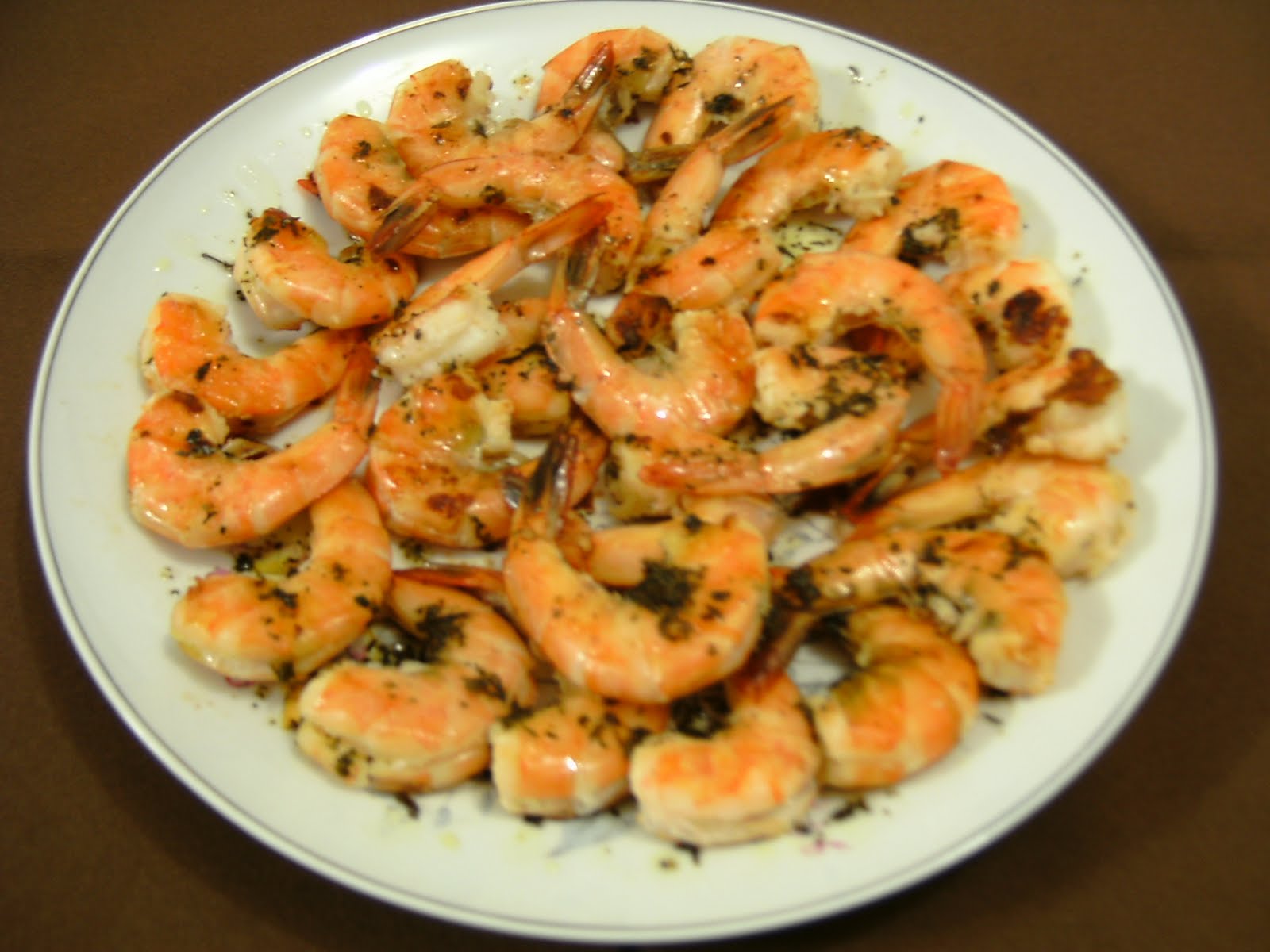 Na Biroskinha: Camarões Grelhados com Manteiga de Ervas | Camarão ...