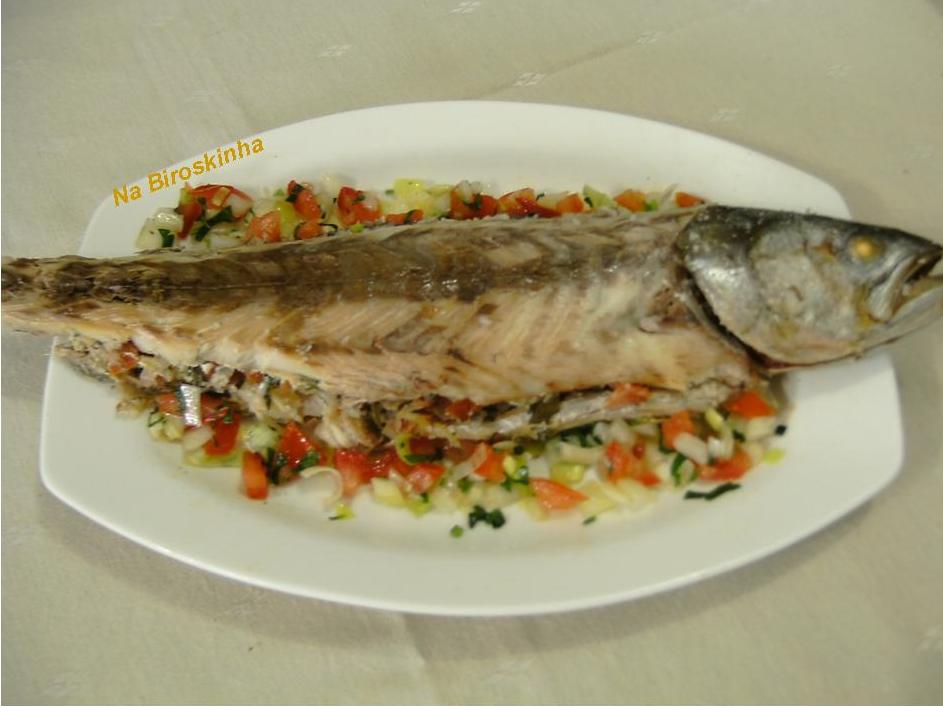 Anchovas no Sal Grosso - Na Biroskinha