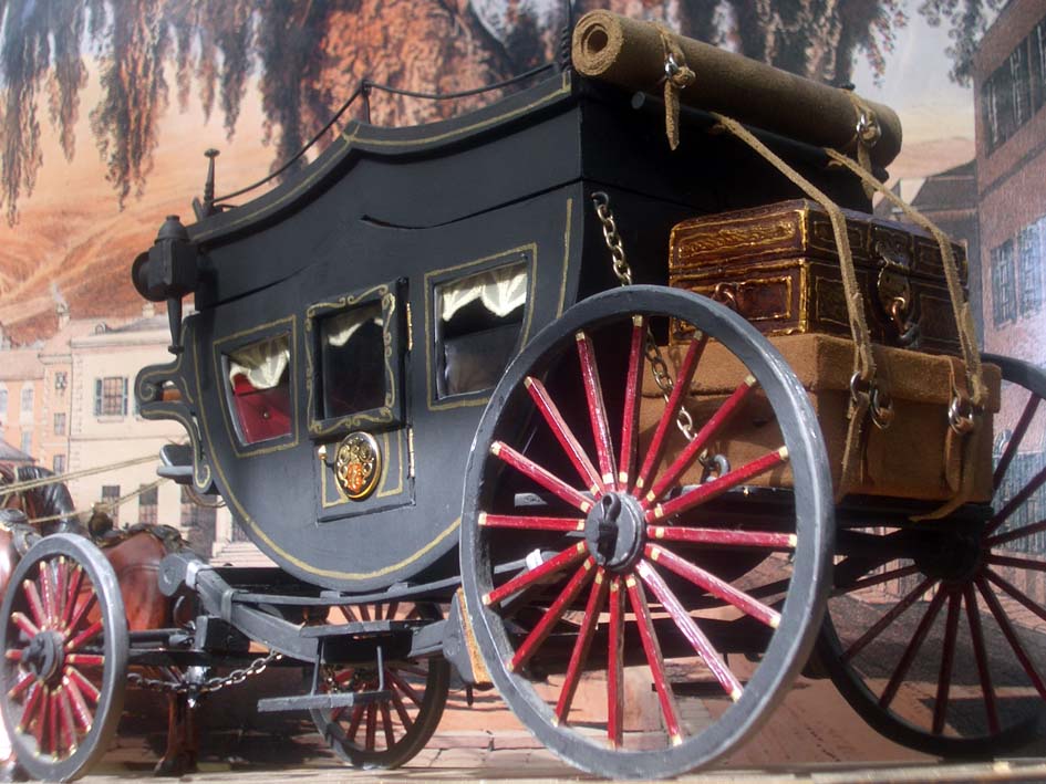 Miniaturas del Minimundo de Paco: Un Carruaje de época