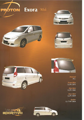 QQ BODYKIT: Proton Exora Wish Edition