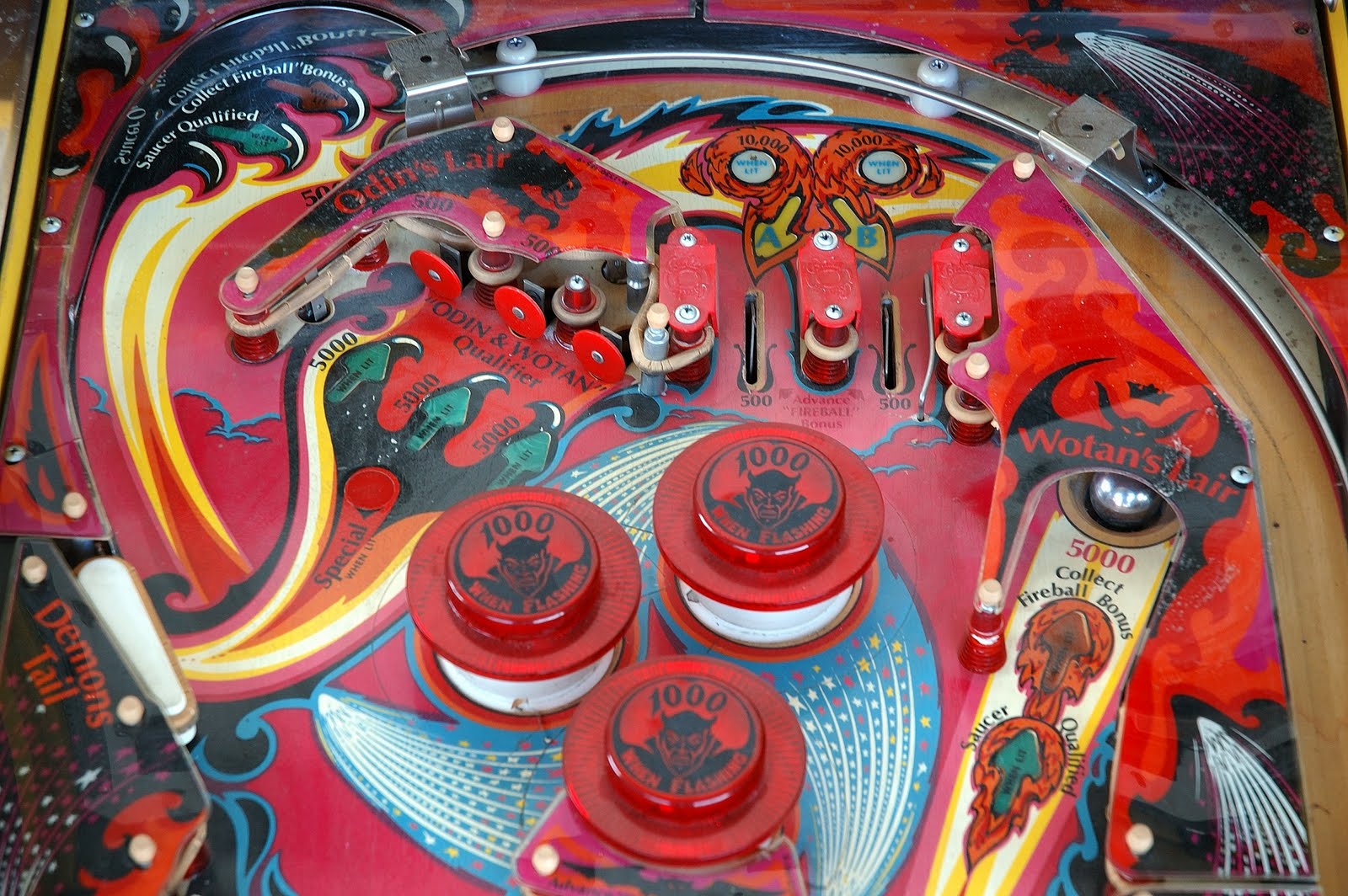 pinball & stuff: 1981Bally Fireball II Restoration