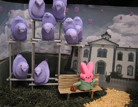 Mystery Fanfare: The Birds: A Peeps Show