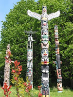 Free Printable Native American Indian Totem Pole Designs and Patterns