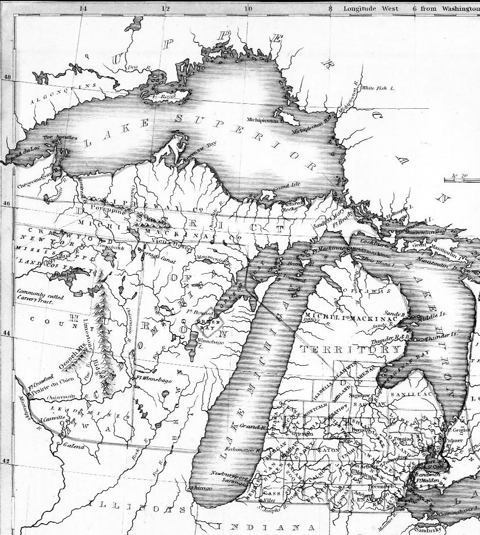 Old Maps of Michigan