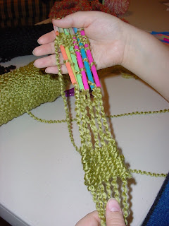 Helen's Hobby Haven: Erin's Straw Knitting