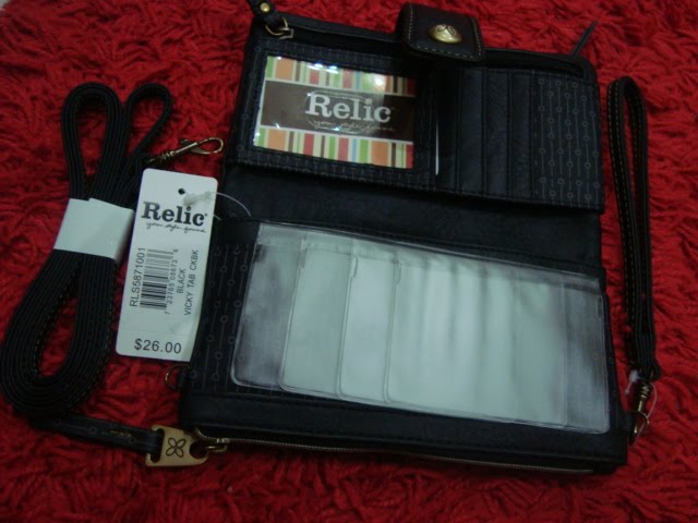 My loss is your gain!: ARRIVED!! 3 in 1 Relic ® Vicky Checkbook Wallet ...