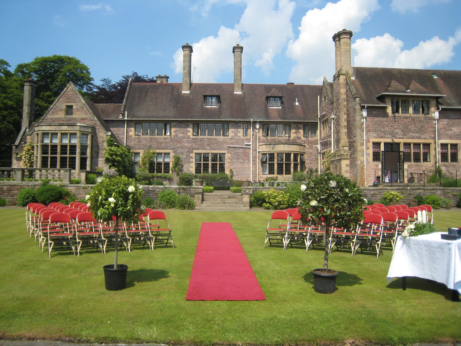 YOUR BIG DAY!: How do we set the room out?