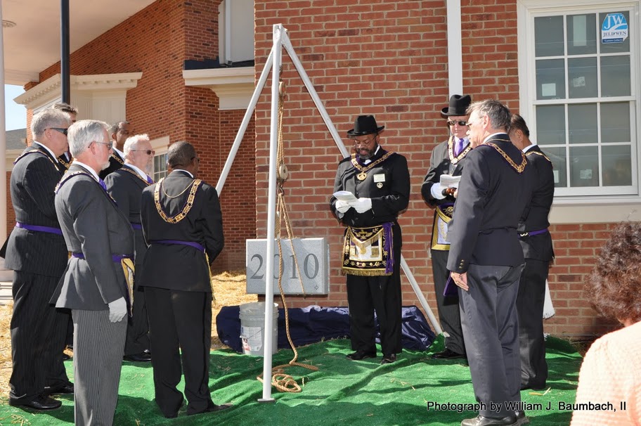 Freemasons For Dummies: Historic Cornerstone Ceremony in Virginia