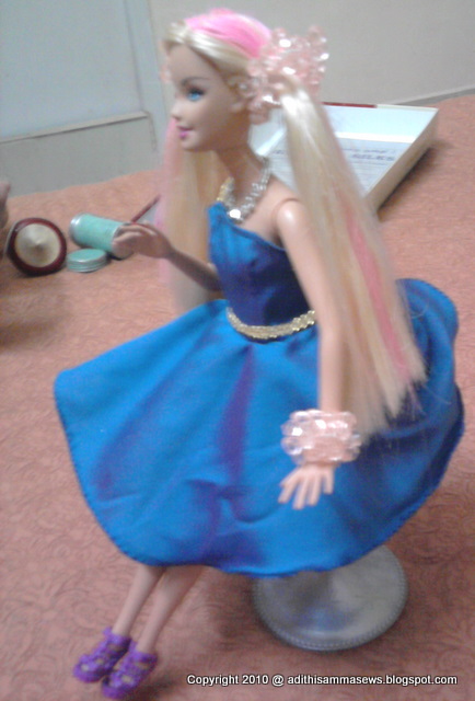 Adithis Amma Sews - Cute Confessions of a Sew Addict: My DD's Barbie ...
