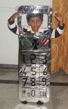 Adithis Amma Sews - Cute Confessions of a Sew Addict: CellPhone Costume ...