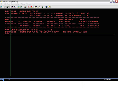 All about DB2: DB2 Command - DISPLAY GROUP
