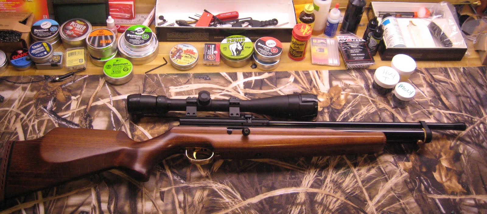 North American Airguns: Webley Raider - two shot - Part two