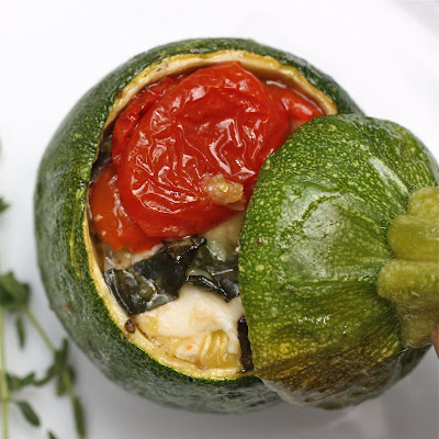 The Gypsy Chef: Stuffed Baby Courgettes