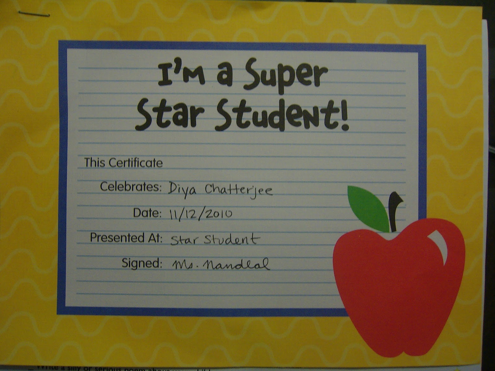 OUR LIFE: Being a Star Student