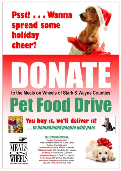 Meals On Wheels of Stark & Wayne Counties: Our Annual Pet Food ...