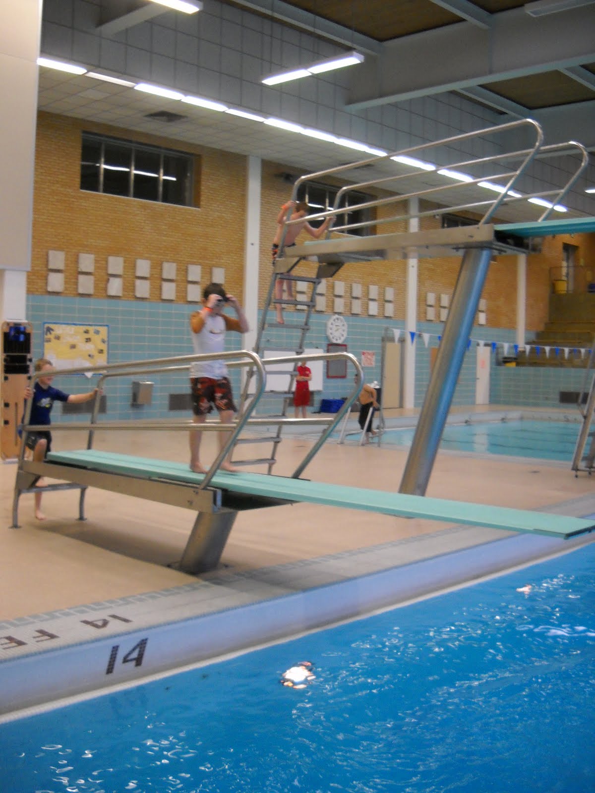 The New Year: USU swimming field trip