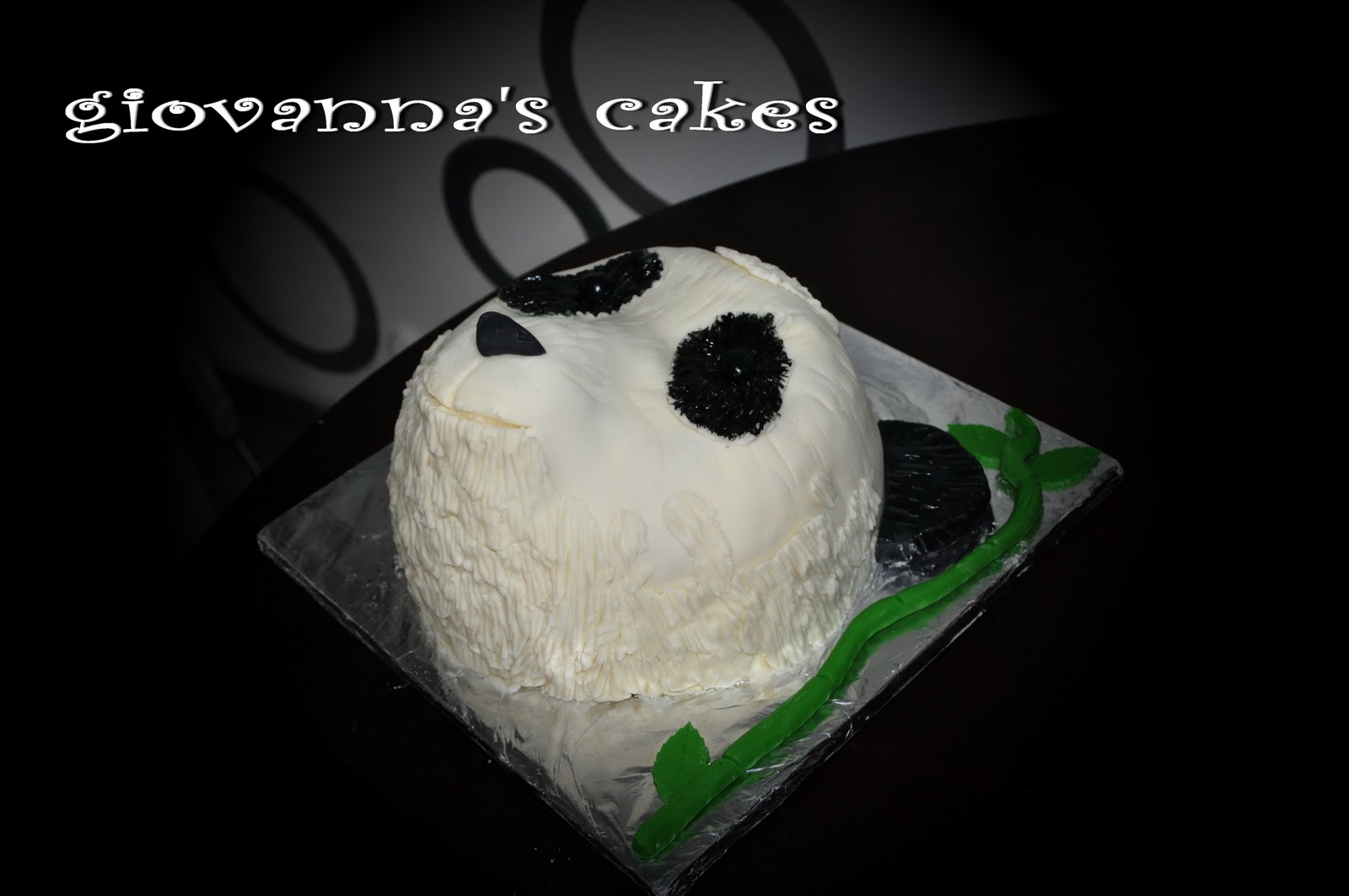 giovanna's cakes: panda bear cake