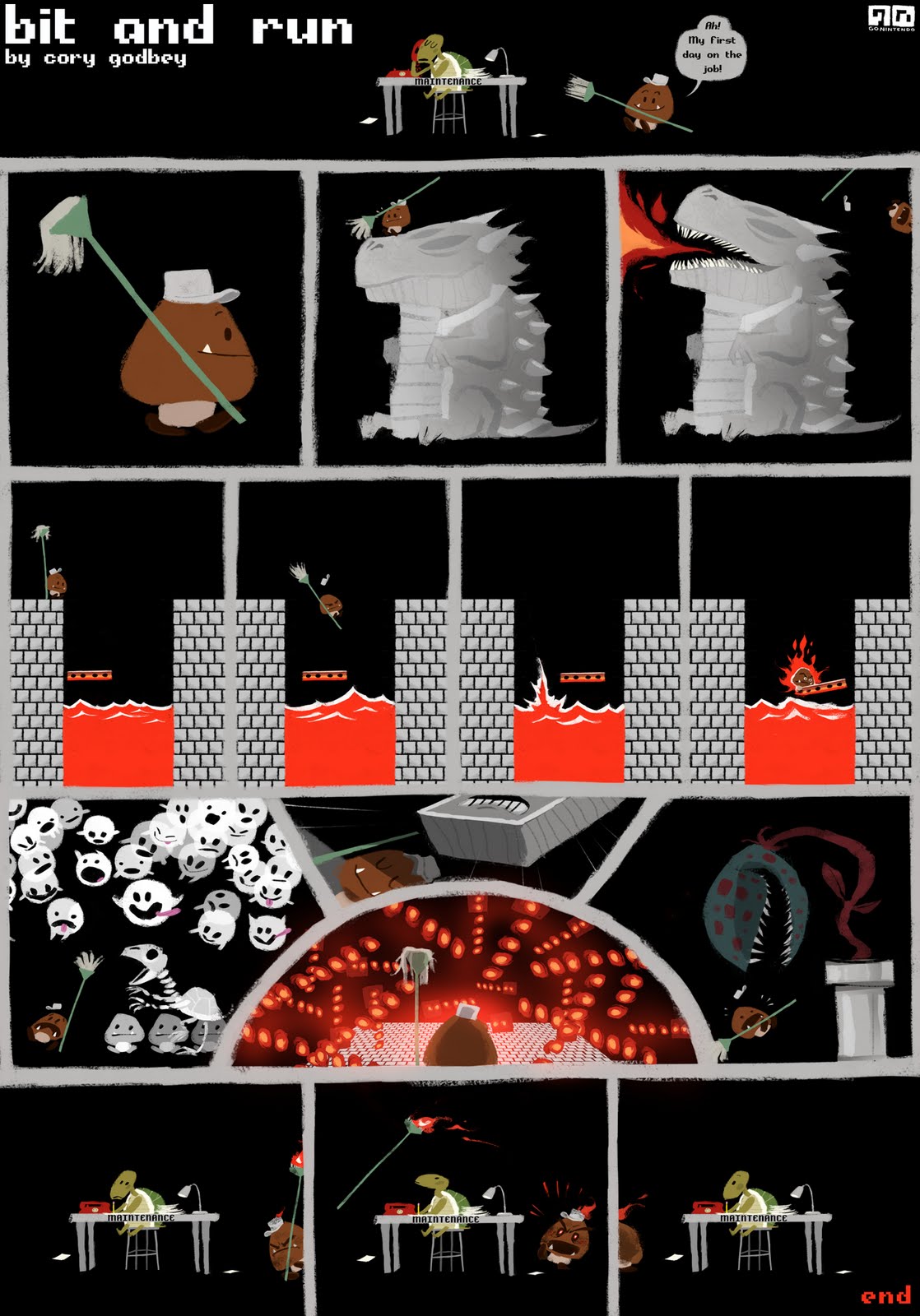 Bit and Run, really awesome Mario webcomics | NeoGAF