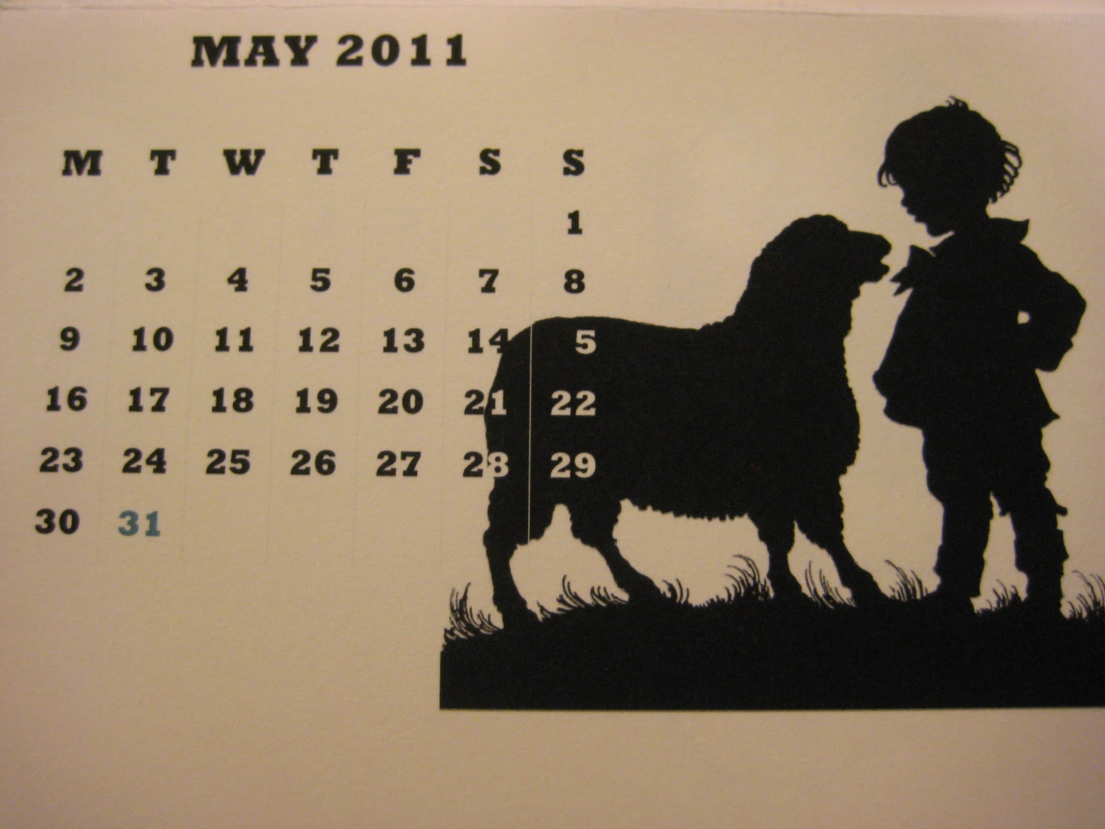 on my honor...: Calendars