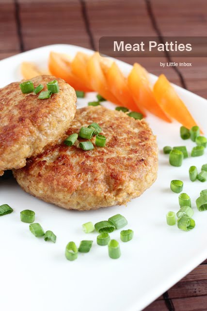 Little Inbox Recipe ~Eating Pleasure~: Meat Patties