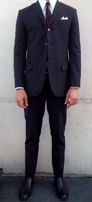 Thick as Thieves Lookbook: 3 Button suit, How we like it!