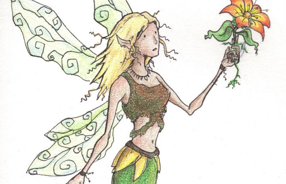 Josh's Sketchblog: A Forest Pixie