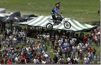 Daredevil Bike Stunt