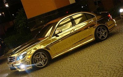 Top Most Luxurious Gold Plated Car