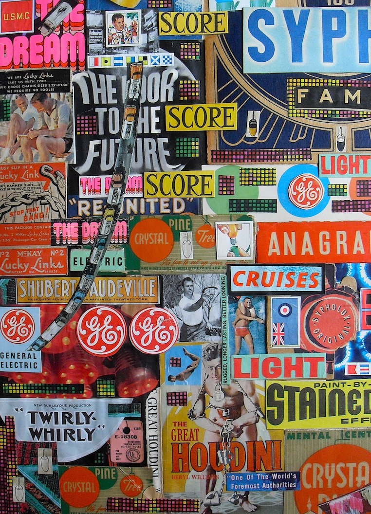 ART SKOOL DAMAGE : Christian Montone: Collage : "Sypholux"