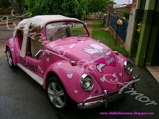 Club do Fusca Rosa: Fusca Rosa Loucuras de Amor