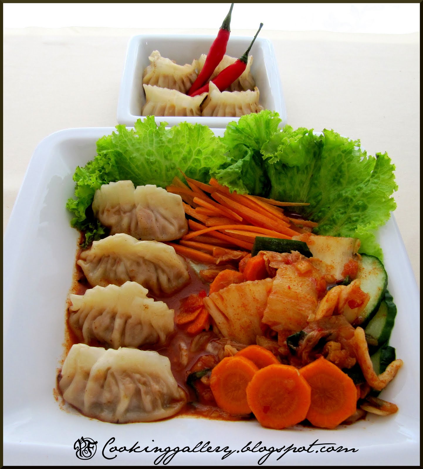 Kimchi Mandu | Cooking Gallery