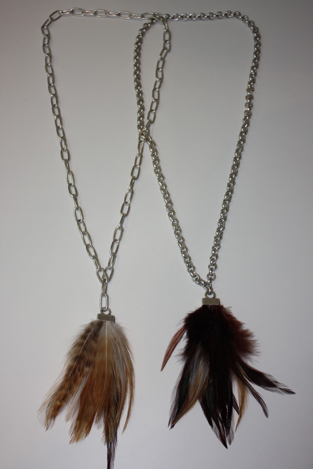 Crea y Complementa By Helen: Collares de Plumas