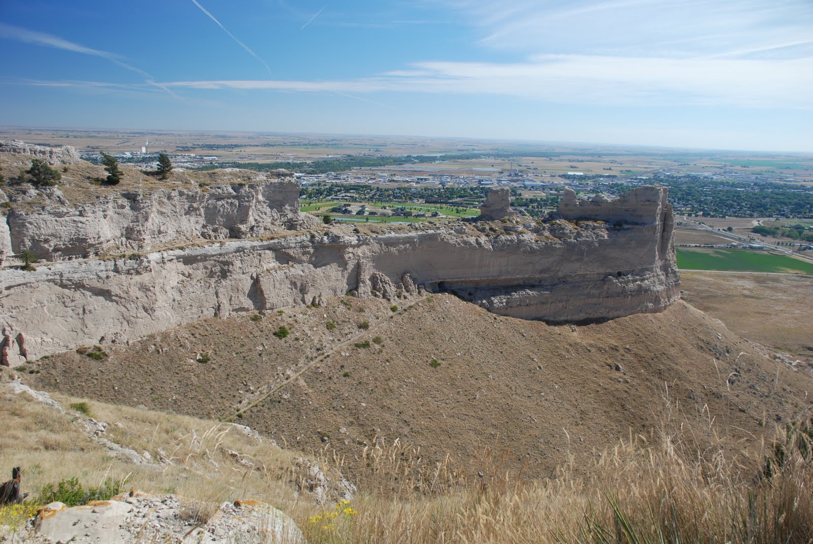 Kitchens Are Monkey Business: Scotts Bluff National Monument In Nebraska.
