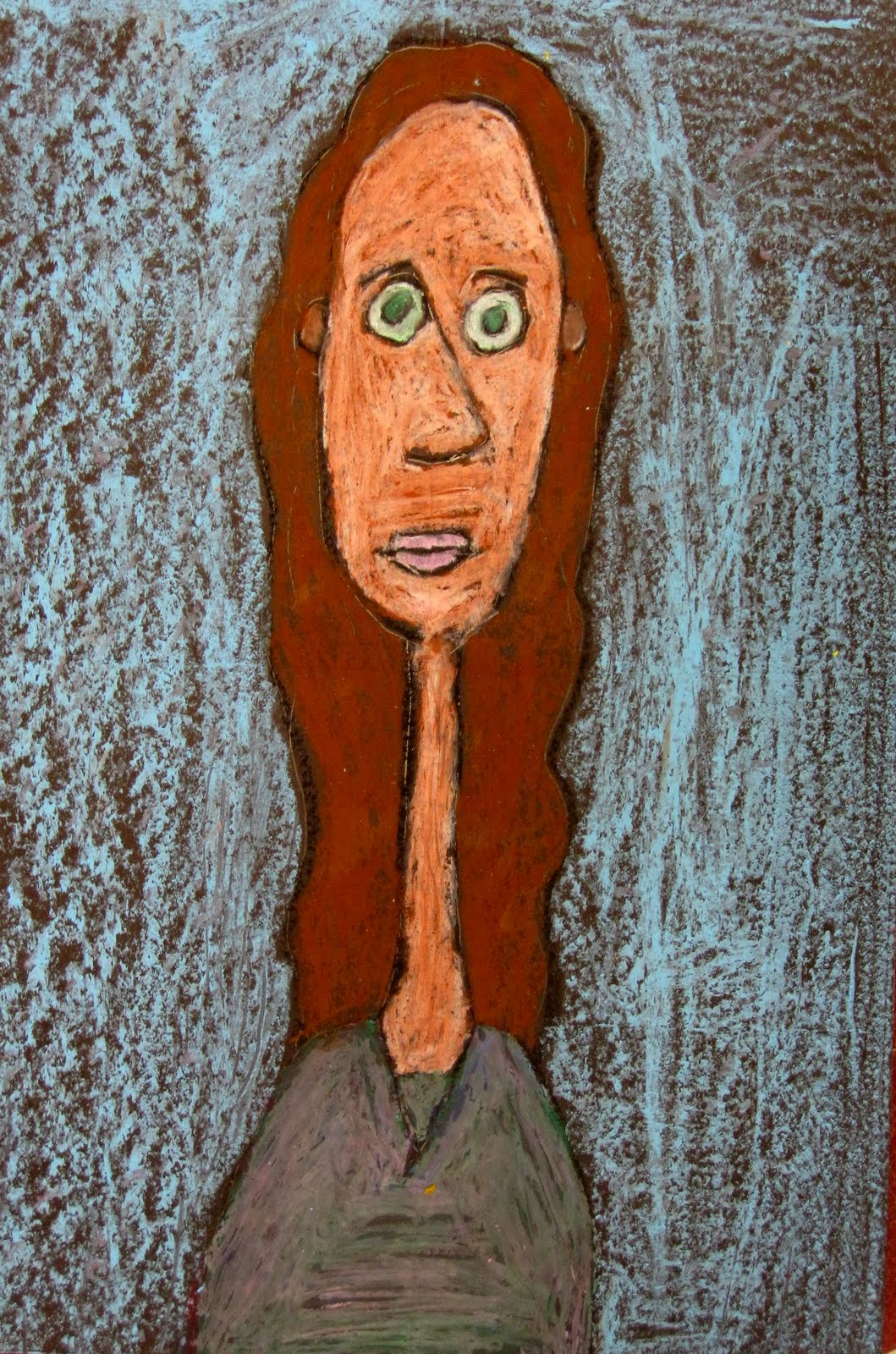 Art Explorium: Modigliani Style Self-portraits