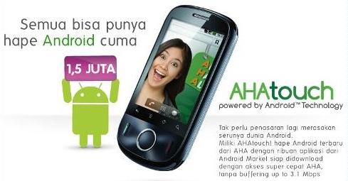 Mobile Phone New And News Update: New Offer "AHAtouch " Android CDMA ...