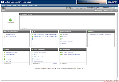 很多人說看不懂的部落格: HP System Management Homepage 換新裝