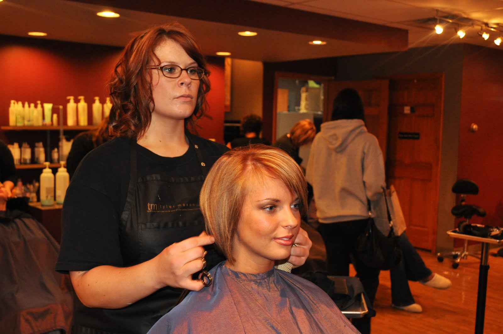 Pink Apple Photography: Colt's Cheerleader Makeover Day!