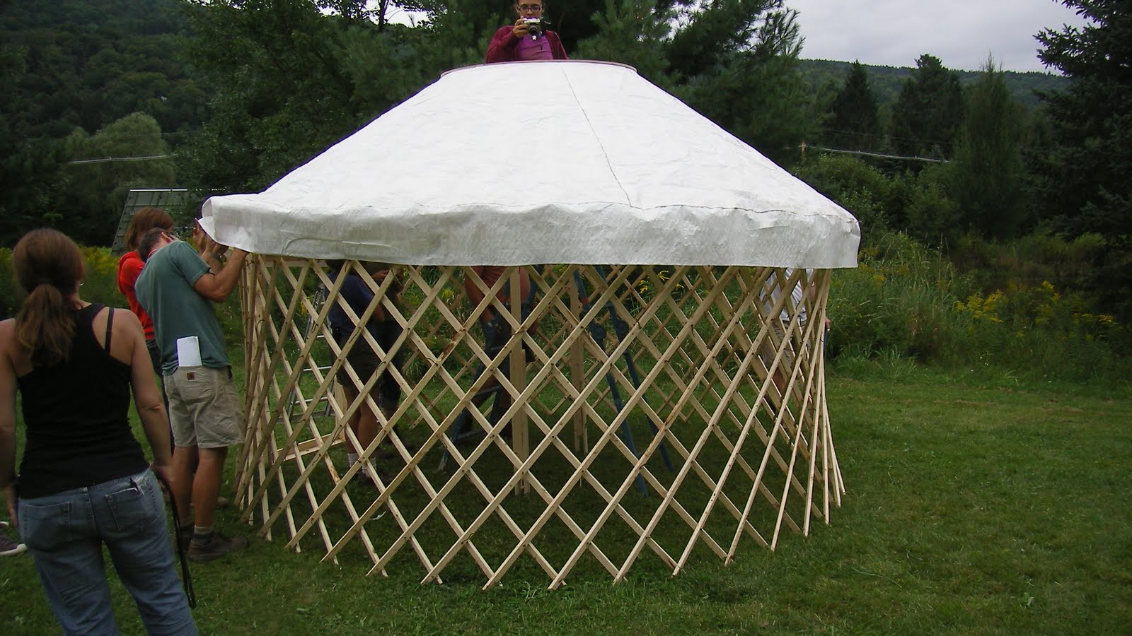 FOR LOVE OF YURTS: The Yestermorrow Yurt/ Your Costs To Own Today