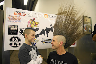 Talk from the Hawk: The World's Tallest Mohawk Blog