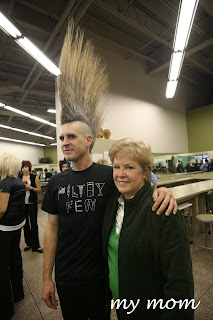Talk from the Hawk: The World's Tallest Mohawk Blog