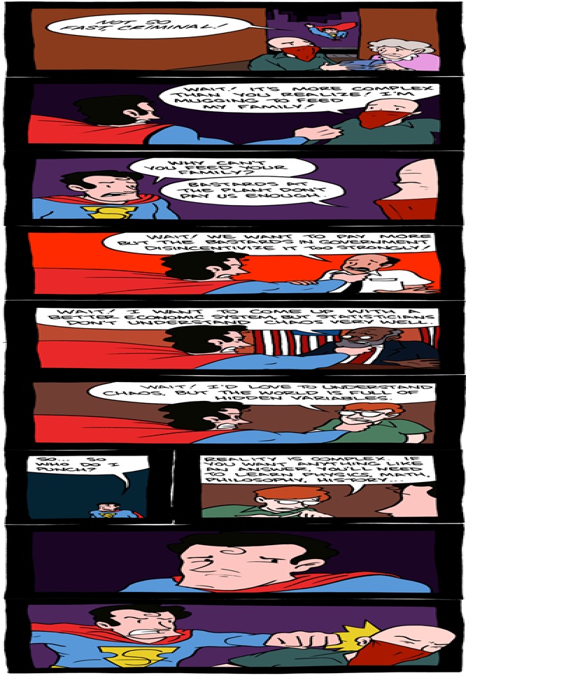 Simple Planet: Complexity Cartoon