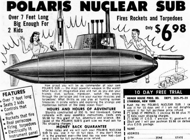 Polaris Nuclear Sub: Only $6.98.