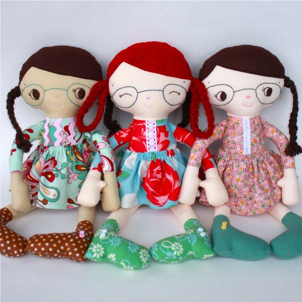 Always Homemade: Whoo Hoo! Bit of Whimsy Doll Pattern