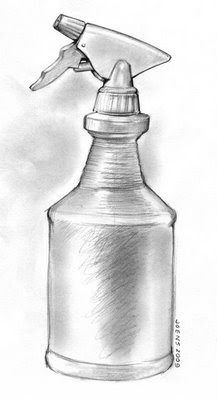 Sketch of the Day: EDM #131 - Draw a Spray Bottle