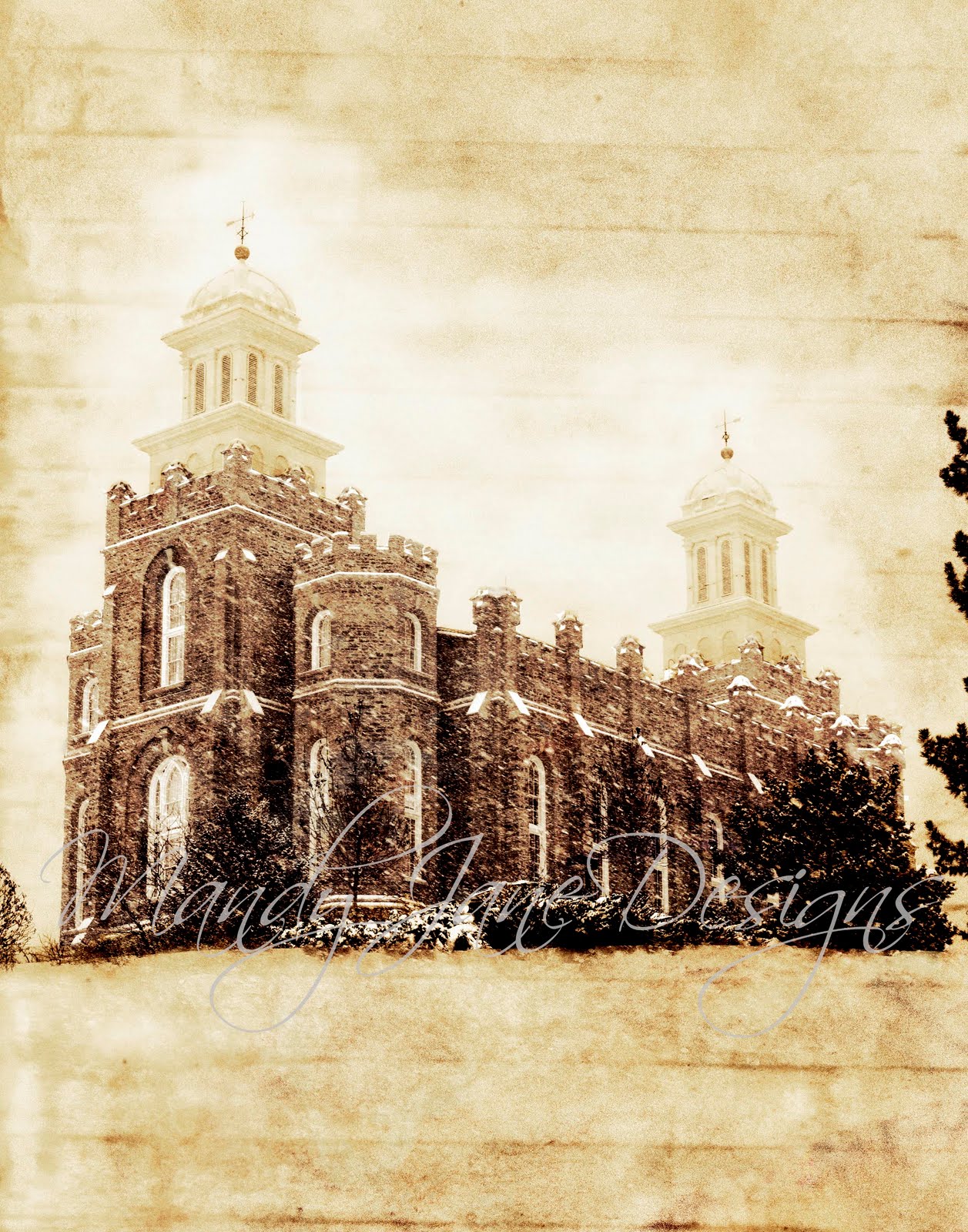 Mandy Jane Williams: Logan Temple Antique