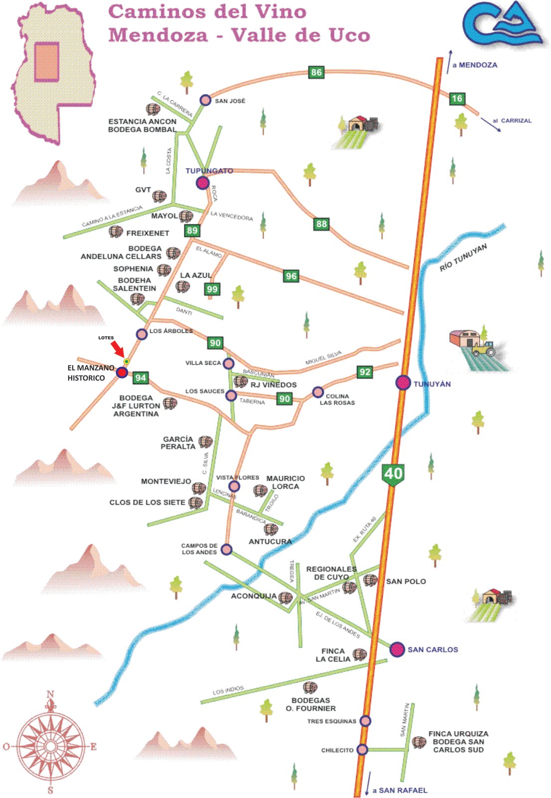 El Manzano histórico - Mendoza