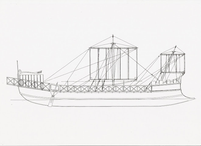 Heinz Linner - die römische Liburne: Römische Flußliburne 100 n. Chr.