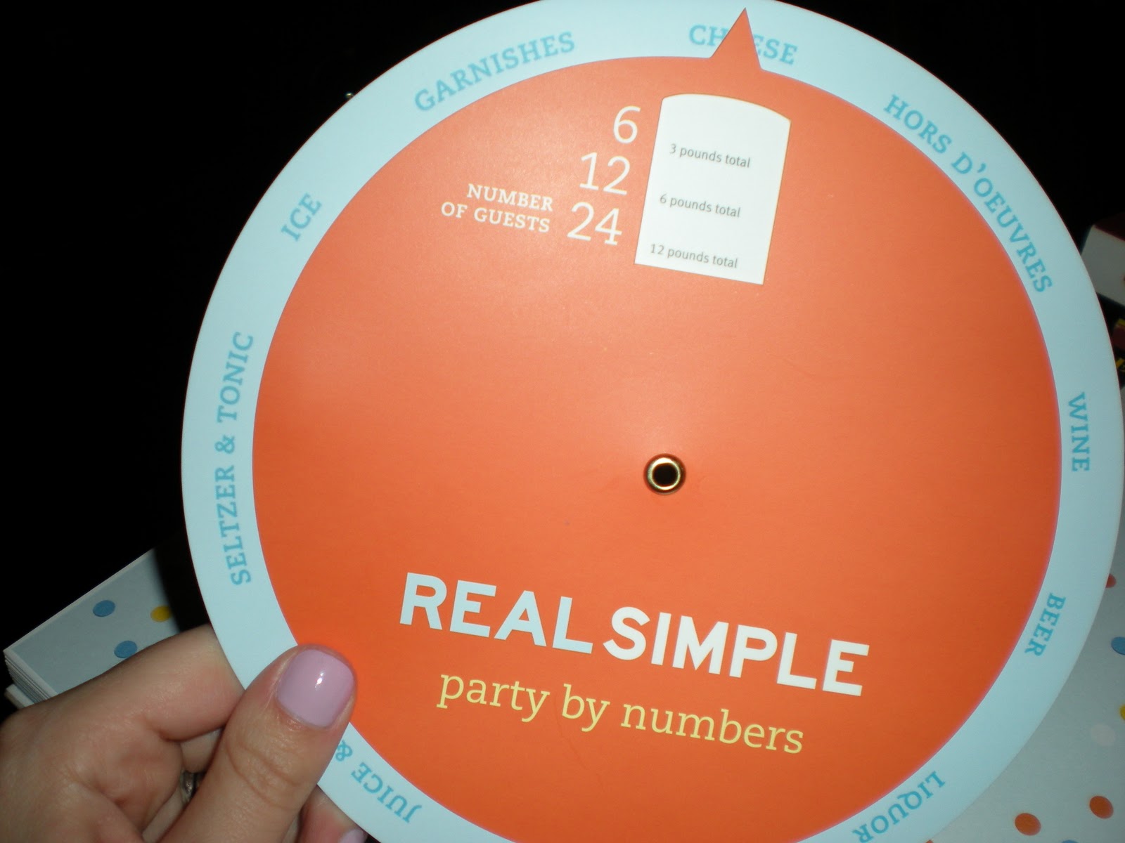 Inspiration and Rough Drafts: How to Throw a Party, "Real Simple" Style