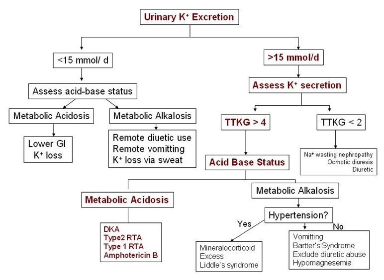 急診筆記: Transtubular potassium gradient (TTKG)
