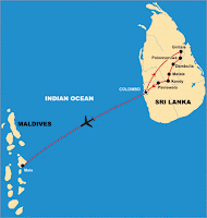 From Sri Lanka to the Maldvies